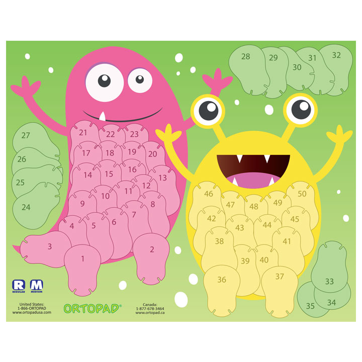 Ortopad® Patching Reward Poster, Monsters